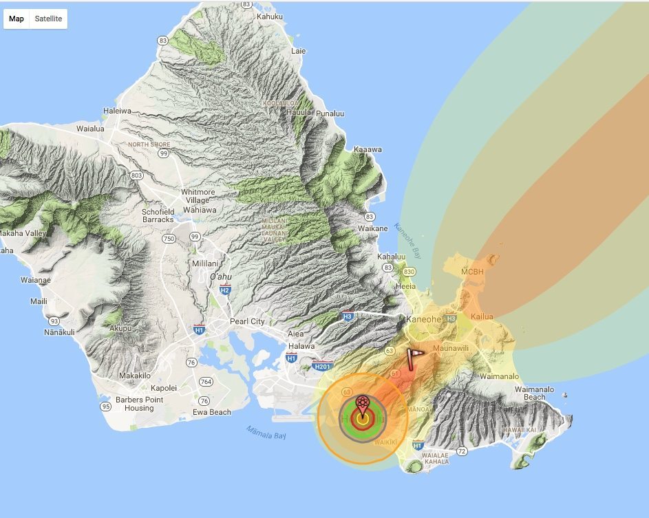 How To Survive A Ballistic Missile Attack In Honolulu, Waikiki, Maui ...